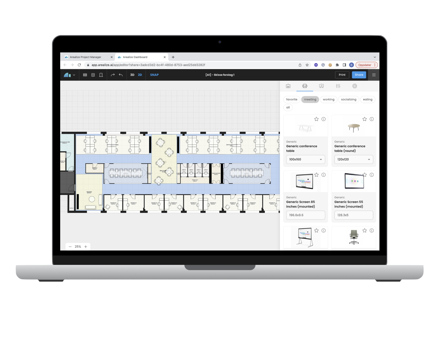 Automatic floor plan generation